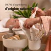 Lingettes nettoyantes bébé – la marque en moins